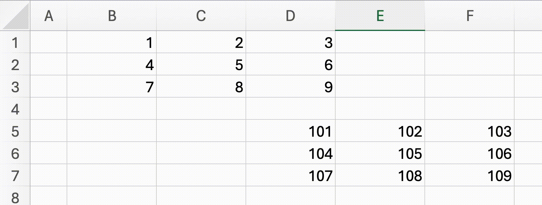 Calculating spilled arrays in a spreadsheet – Bean